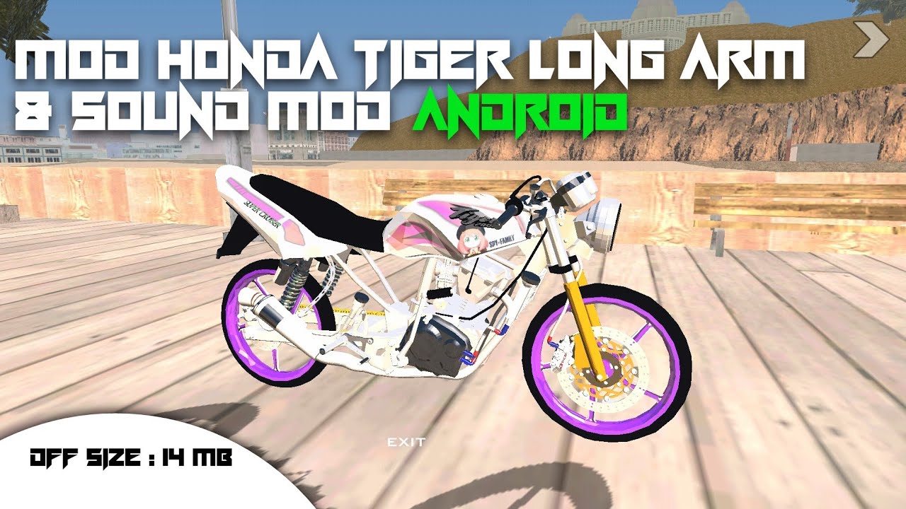 (SHARE) MOD HONDA TIGER 2000 HEREX LONG ARM ANDROID - YouTube