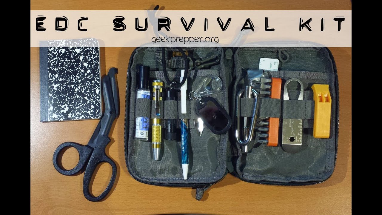 EDC Survival Kit - YouTube