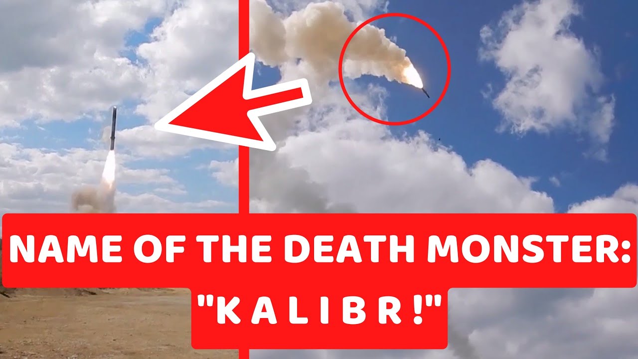 RUSSIAN DEFENSE MINISTRY NEW FOOTAGE SHOWING THE LAUNCH OF KALIBR ...