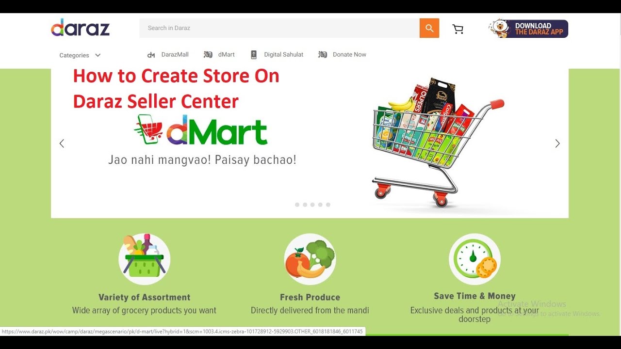 daraz seller account | How to create Store on Daraz.pk | daraz online ...