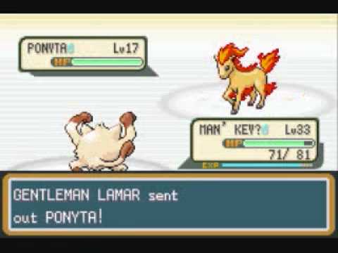 Pokemon: Fire Red-Mankey Solo Run Part 9 - YouTube