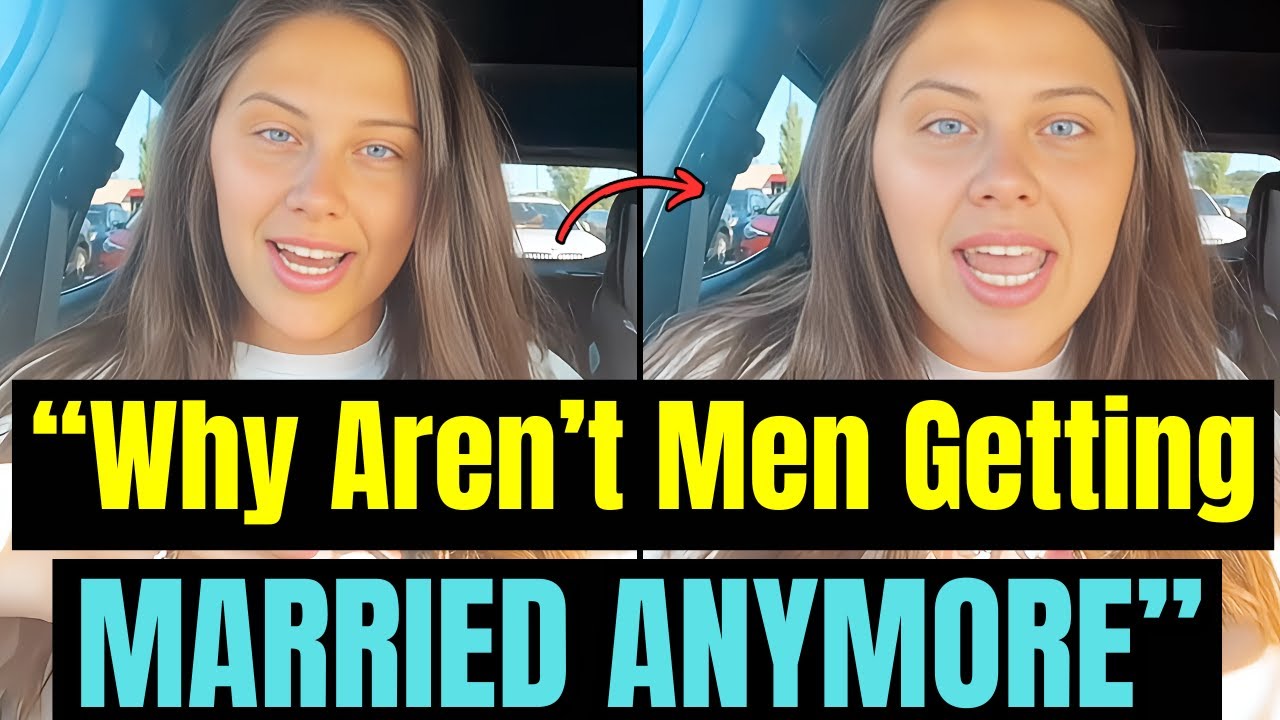 Why Aren't Men "GETTING MARRIED" Anymore | Men "GIVING UP" On Marriage ...