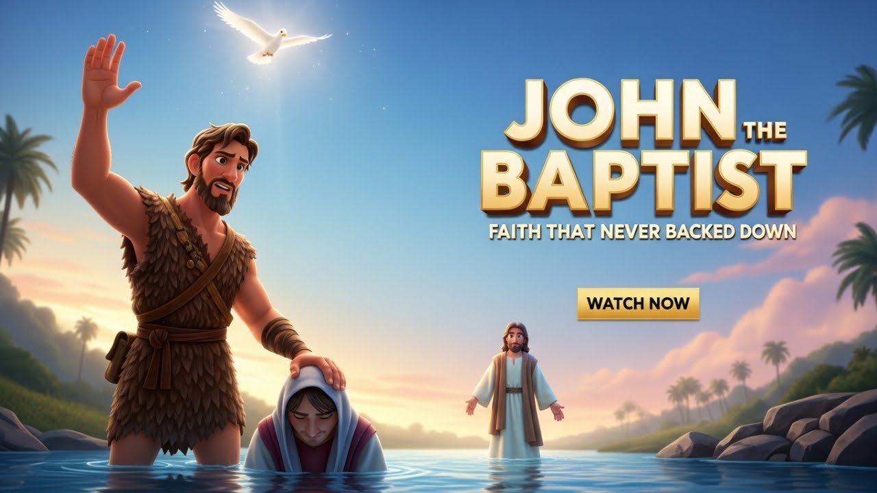 The Unwavering Faith of John the Baptist | Animated Bible Story for ...