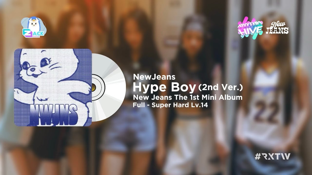 Rhythm Hive : Hype Boy (2nd Ver.) - NewJeans (Full - Super Hard Lv.14 ...