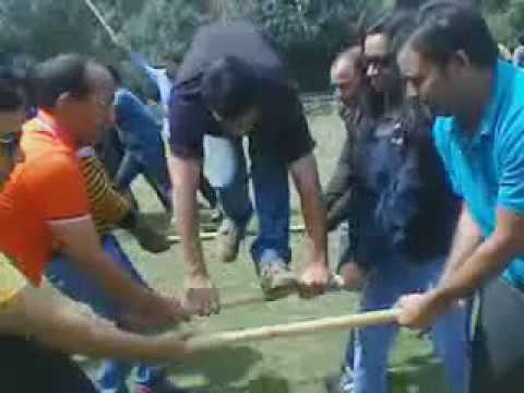 Human Ladder- Team Building Activities Around Delhi - YouTube
