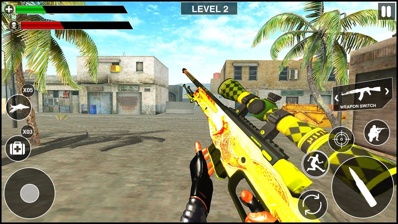 FPS Commando Shooting Strike - Anti Terrorist Game - Android GamePlay ...