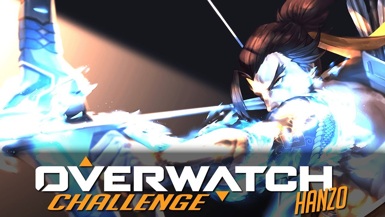 TWO HAND HANZO! Overwatch "Vier-Hand-Challenge" /w Nestfloh - YouTube