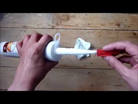 HOW TO PROPERLY USE SILICONE SEALANT AROUND A WINDOW - YouTube