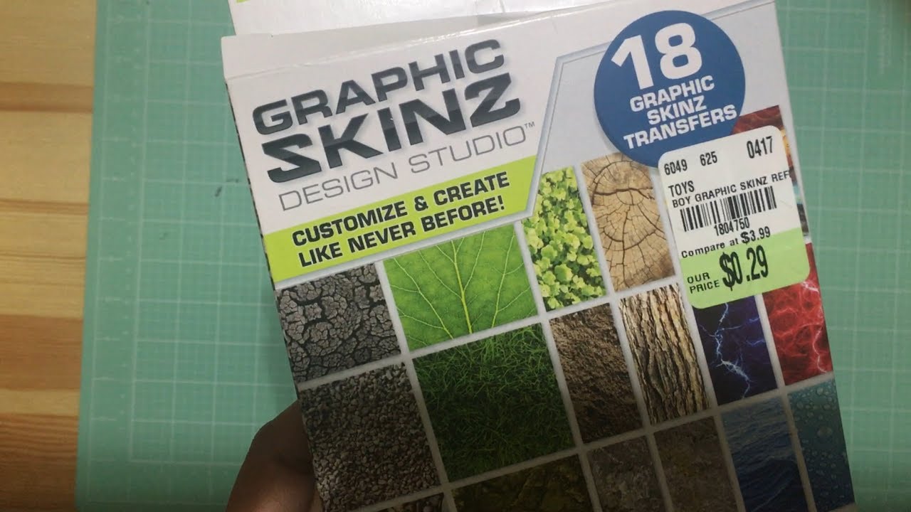 How to use Graphic Skinz in your mixed media! - YouTube
