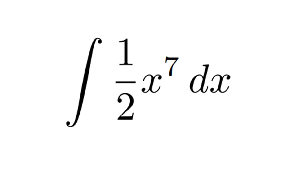 Integralrechnung: Potenzregel mit Bruch als Vorfaktor | INTEGRIEREN ...