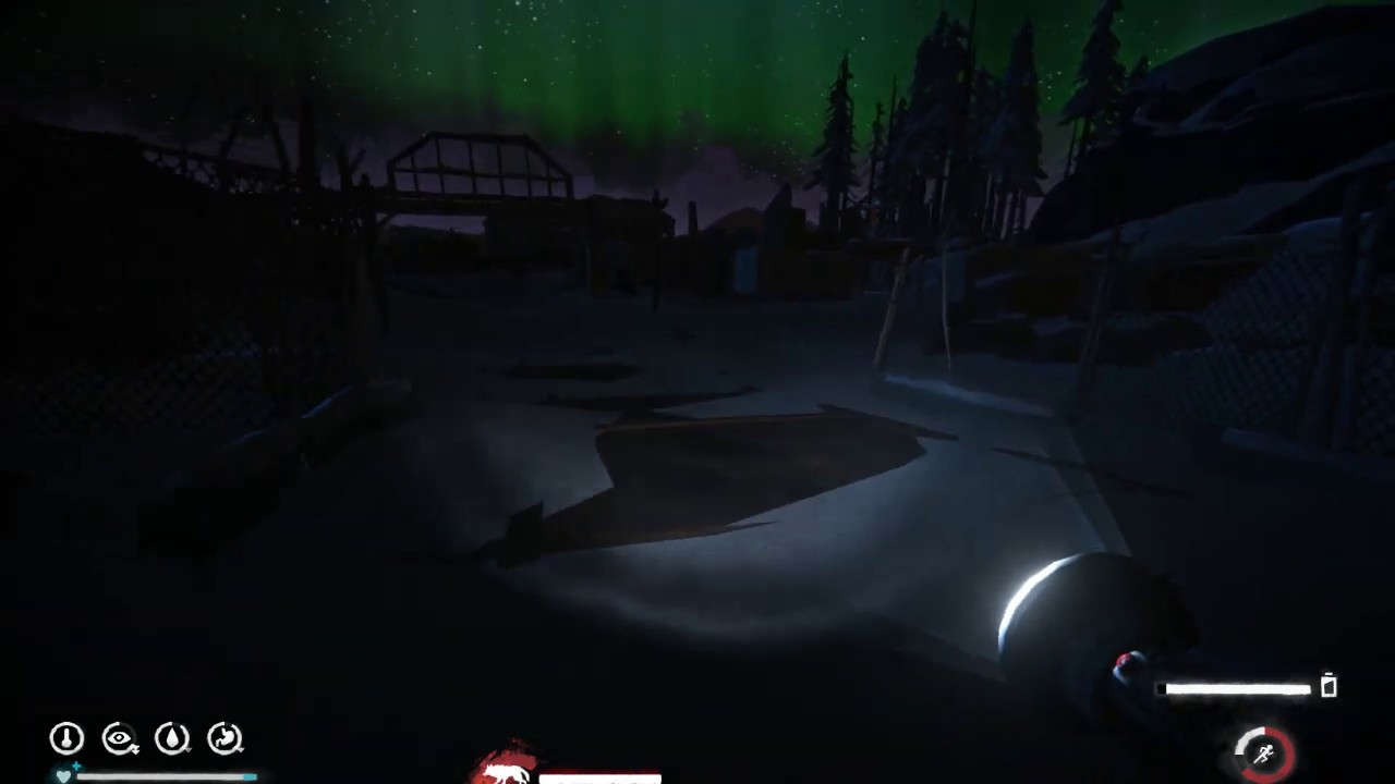 The Long Dark - Bleak Inlet Last Resort Cannery (Aurora ) + Flashlight ...