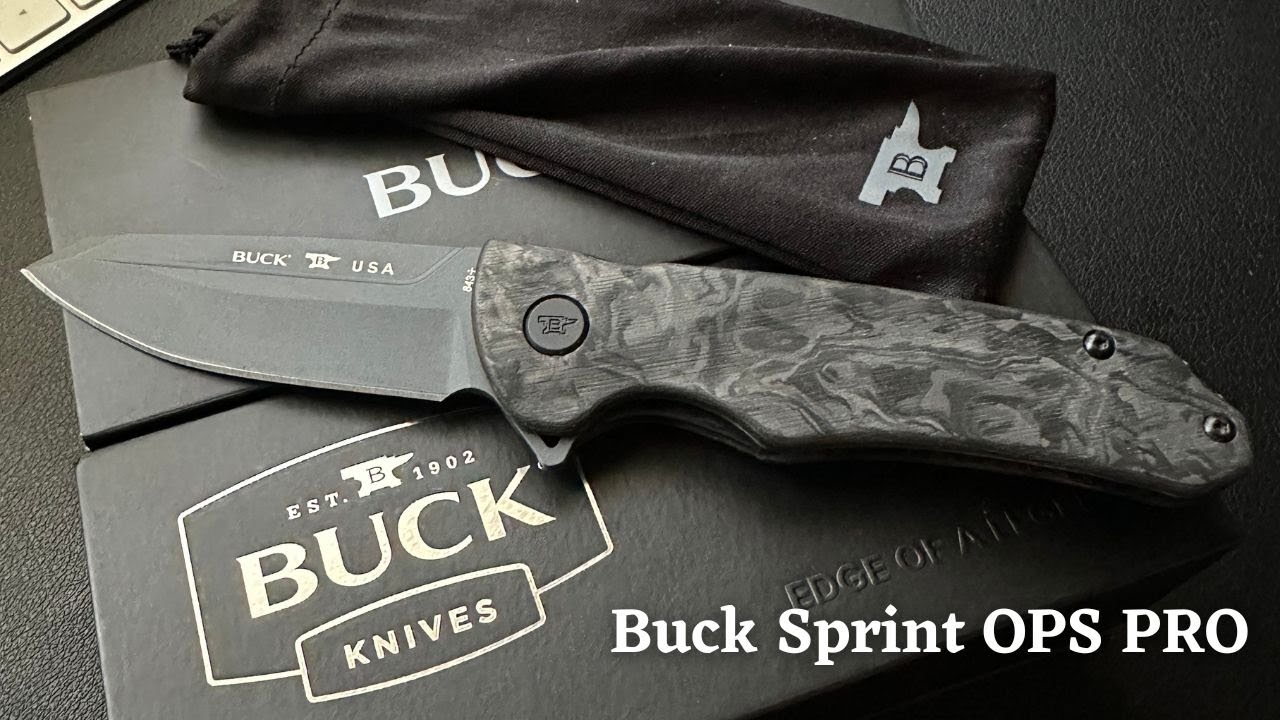 Buck knives Sprint OPS Initial Impressions! - YouTube