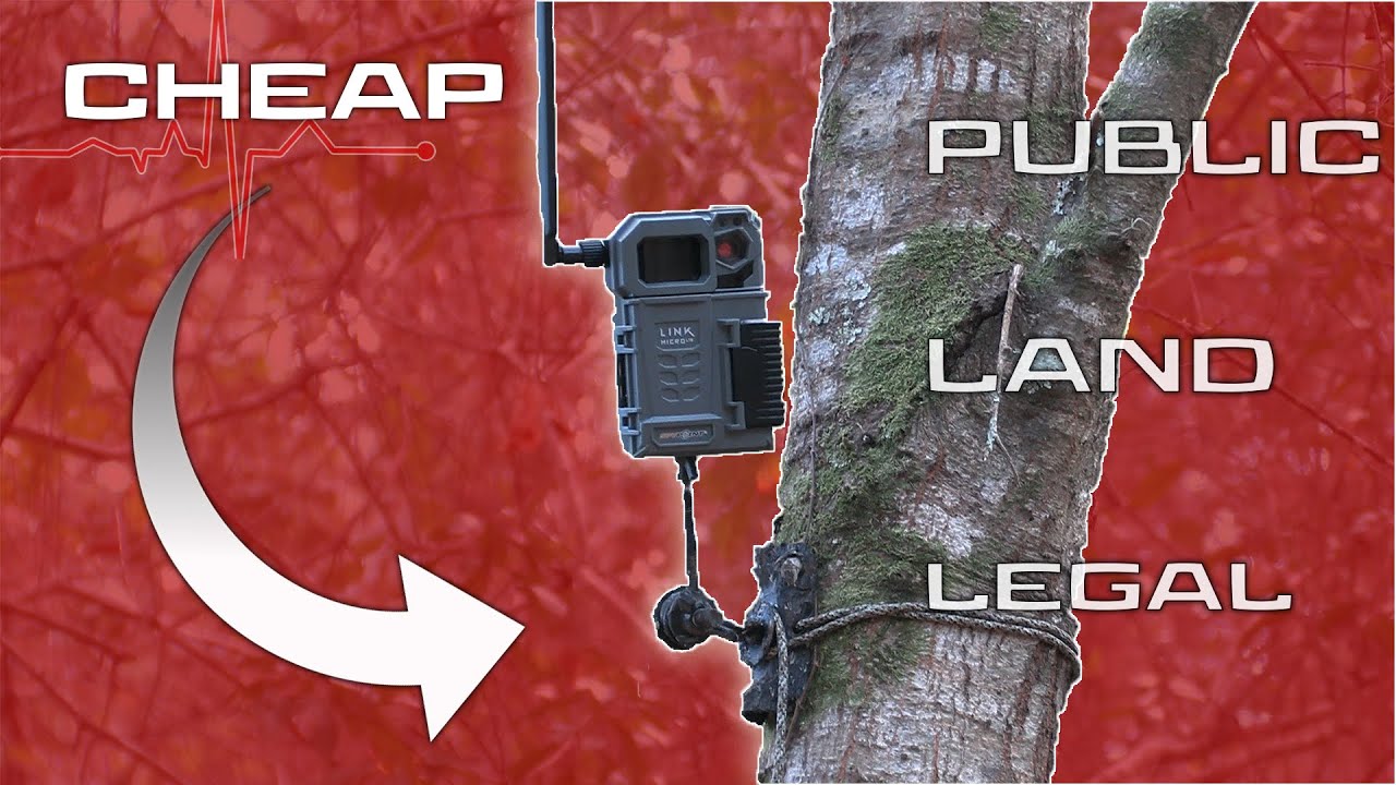 Adjustable! Cheap! Trail Camera Mounting Bracket (DIY) - YouTube