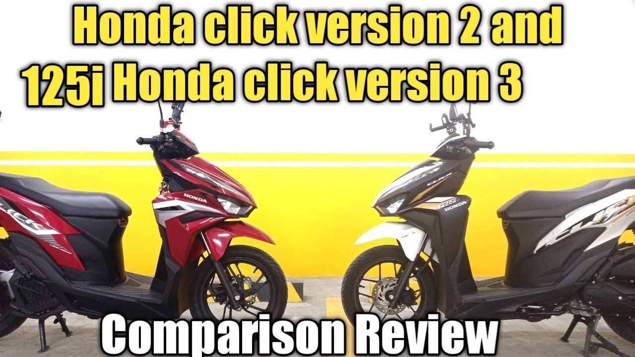 Anong bago? Honda Click 125i version 2 VS version 3. - YouTube