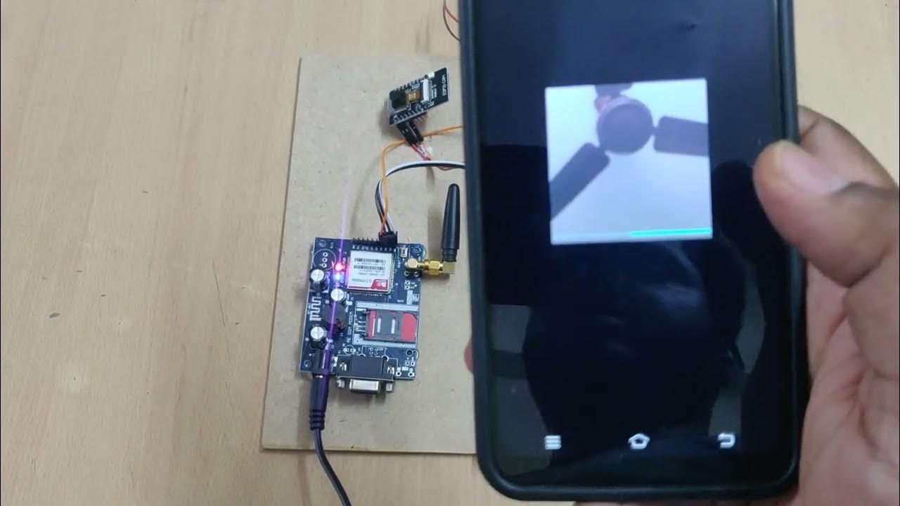 Vehicle Theft Detection E-mail with photo - GSM GPS ESP32CAM ARDUINO ...