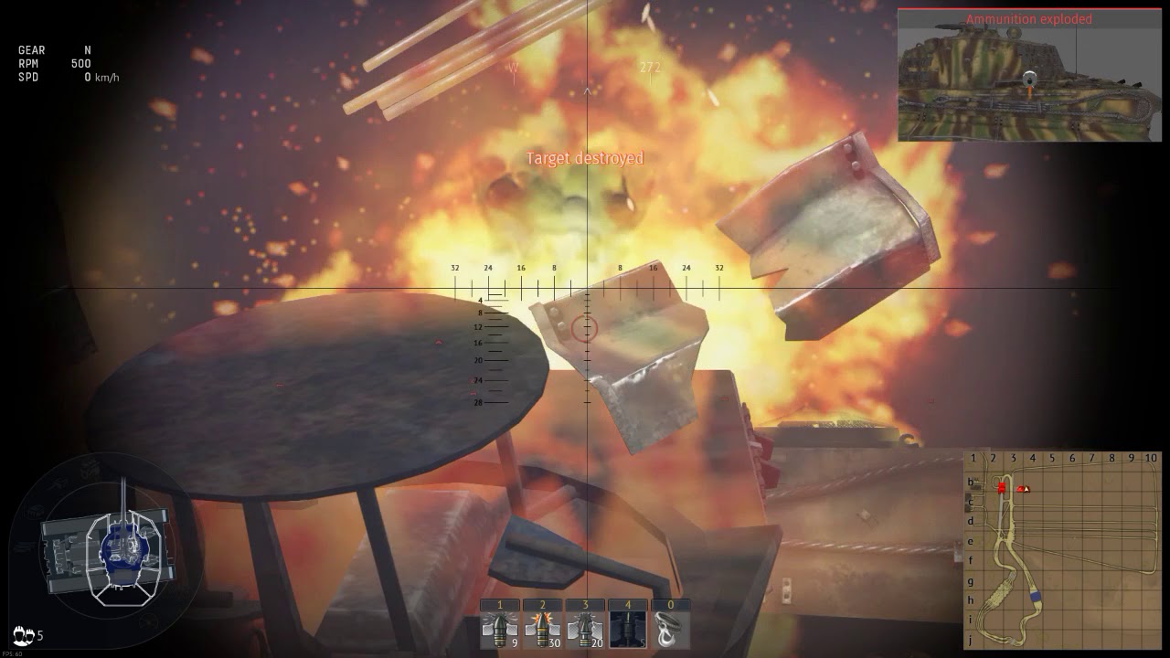 측면 HEATFS 10발 9유폭 1삑사리 - YouTube