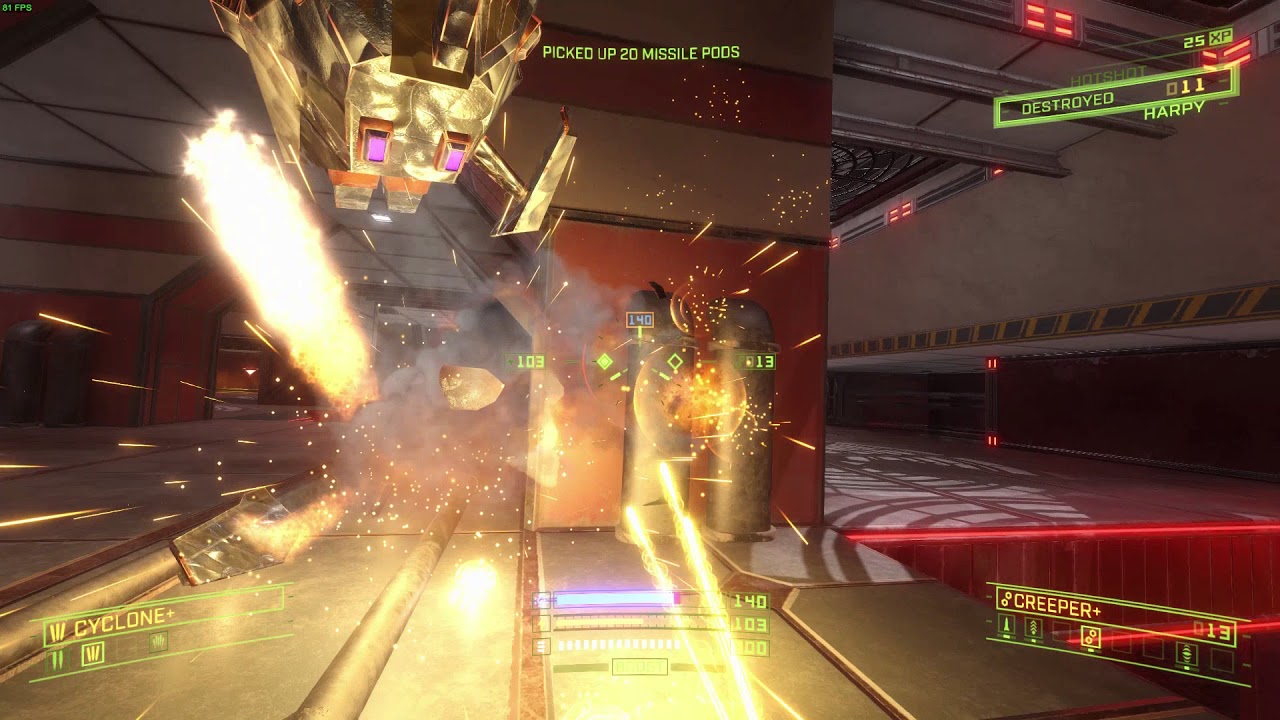 Overload 0.8 - Backfire challenge mode map - YouTube