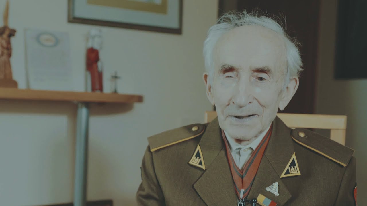Gyvieji liudininkai. Partizanas Juozas Jakavonis-Tigras - YouTube