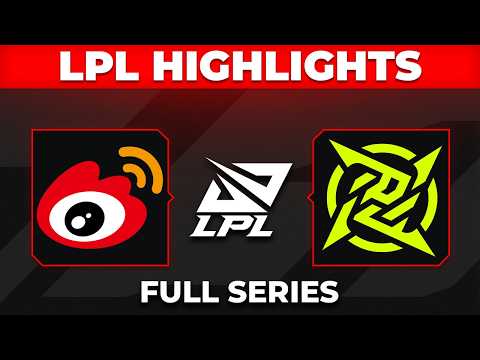 Weibo Gaming vs NIP Tüm Maçlar Özet | LPL 2026 Split 3