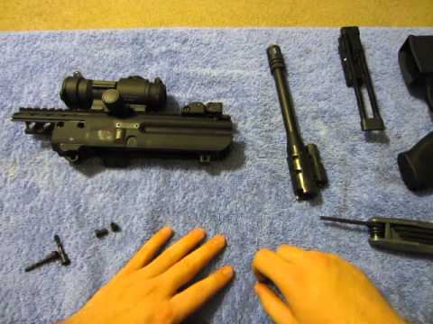 How To: Field Strip Sig Sauer MPX 9mm - YouTube