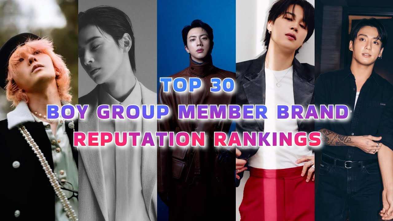 TOP 20 BOY GROUP BRAND REPUTATION RANKINGS (MARCH,2025) #kpop # ...