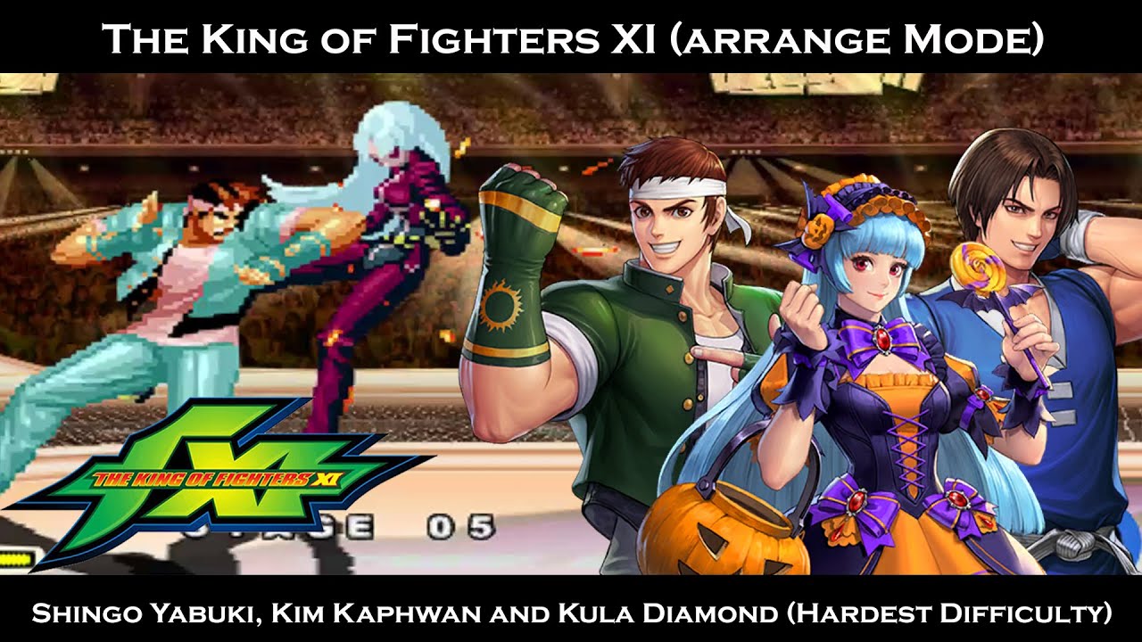 The King of Fighters XI - Shingo, Kim & Kula (Arrange/Hardest ...
