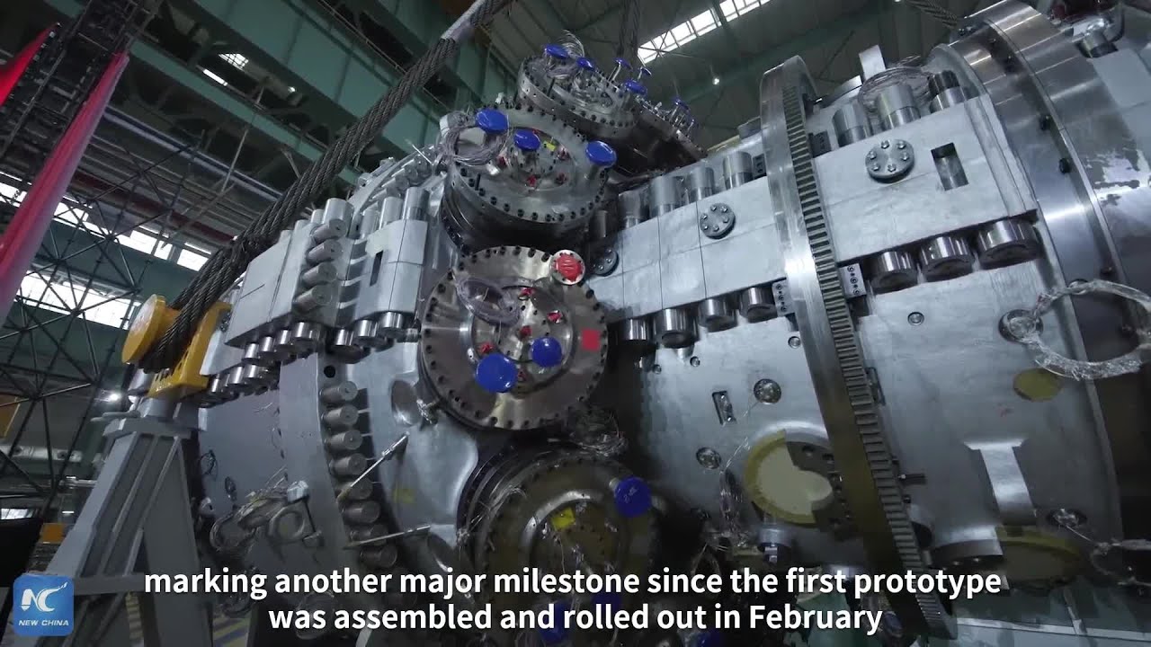 China's independently developed 300-megawatt F-class heavy-duty gas ...