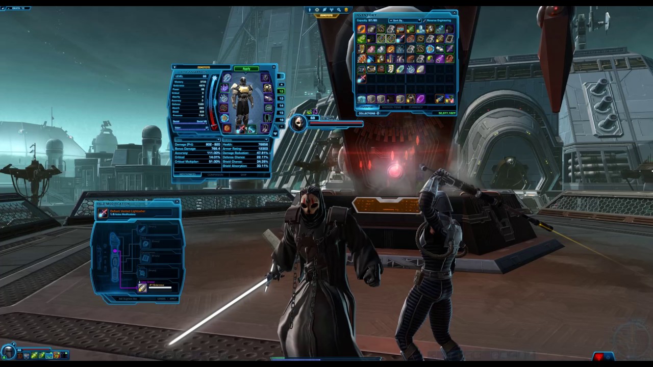 Star Wars The Old Republic - Defiant Vented Lightsaber - ZEROTOTE SWTOR ...