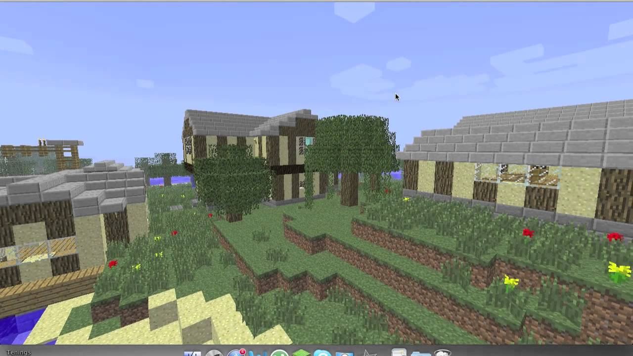 Minecraft: Small Switzerland Village (HD) - YouTube