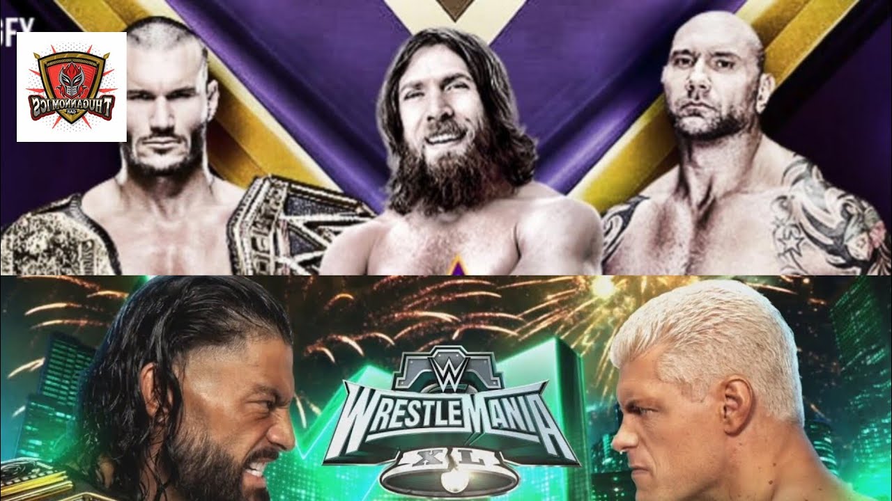 WrestleMania 30 To WrestleMania 40 All Main Events Of WrestleMania ...