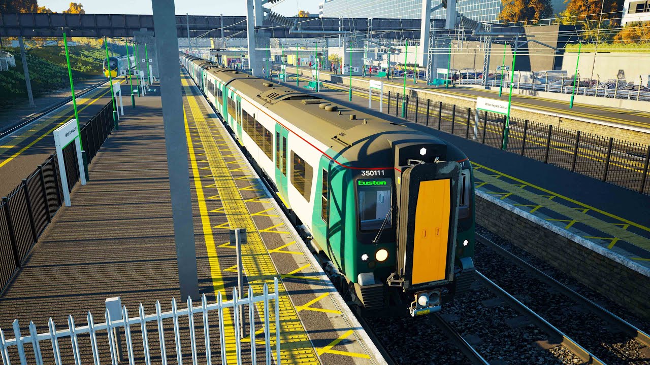 1U34 Crewe to London Euston Cab Ride - Class 350 - TSW5 PS5 - YouTube