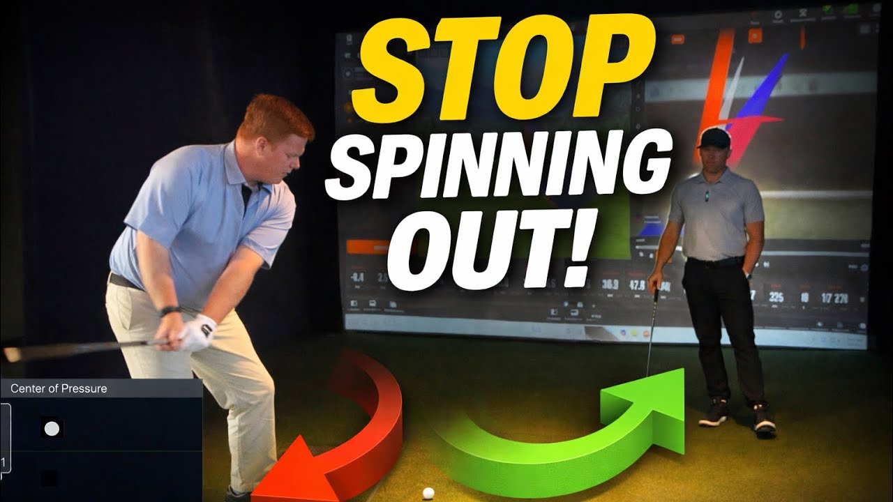 Stop Spinning Out! How to Properly Shift Pressure in the Downswing ...