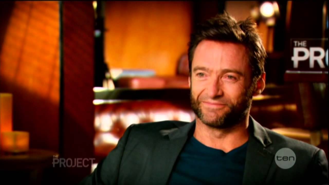 Hugh Jackman interview on The Project (2013) - Wolverine - YouTube