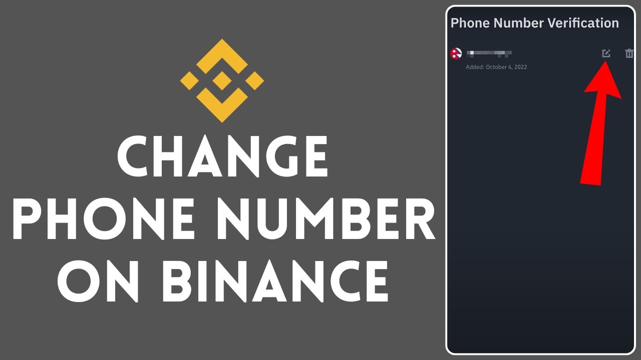 How to Change Phone Number on Binance (2024) | Edit Phone Number on Binance - YouTube