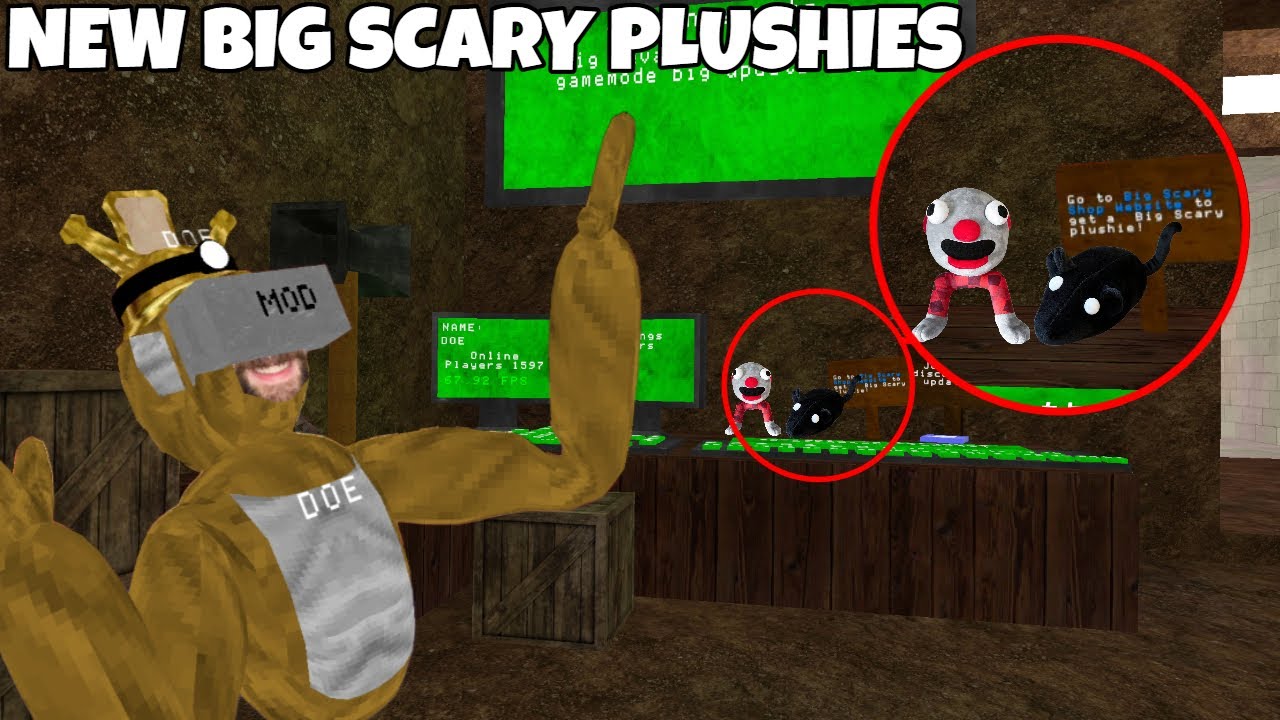 NEW BIG SCARY PLUSHIES!! - YouTube