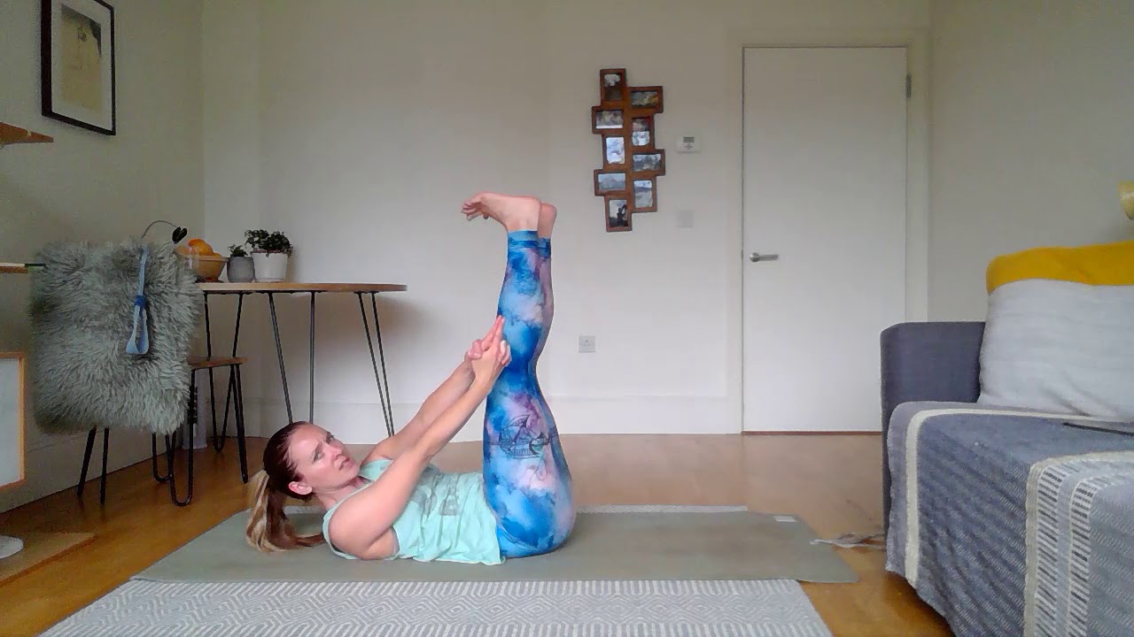 Core yoga workout with Rebecca - YouTube
