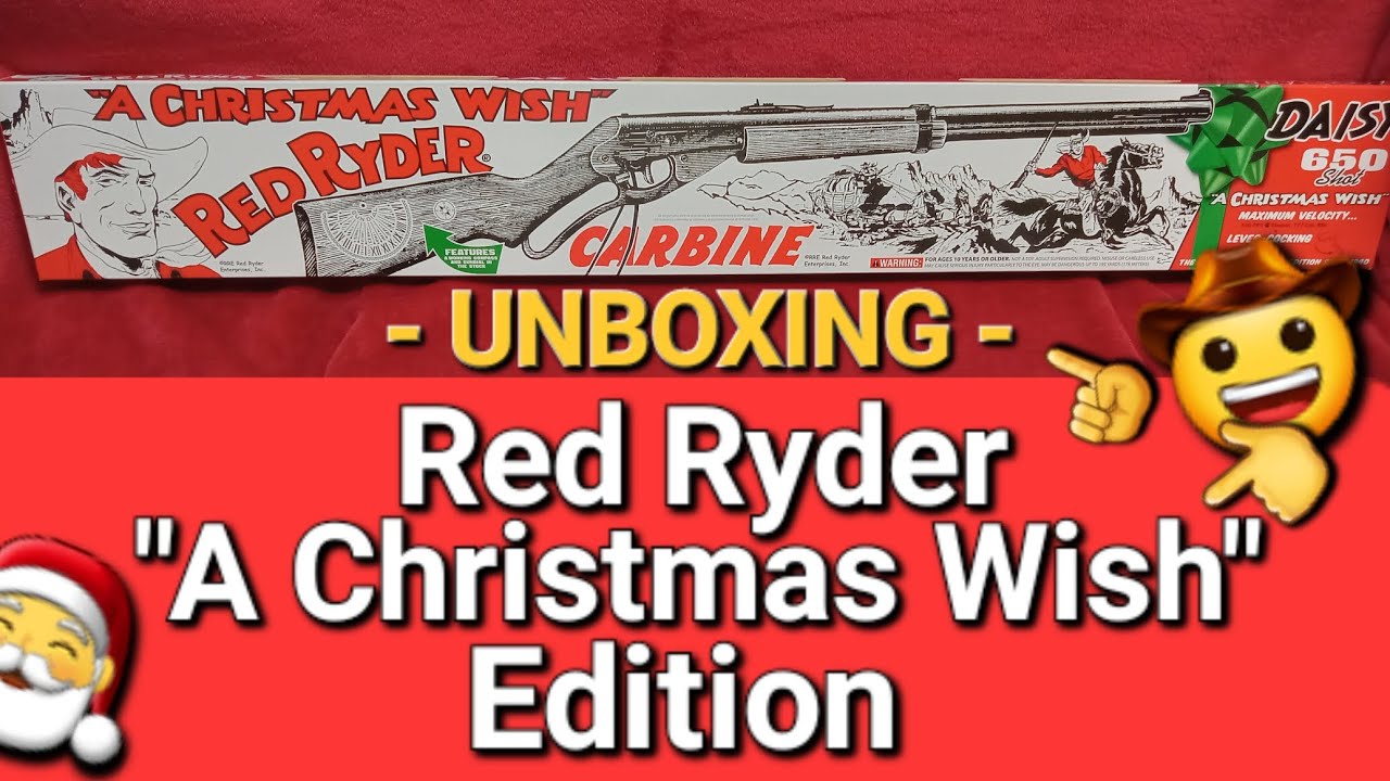 Red Ryder 2023 A Christmas Wish Unboxing - YouTube