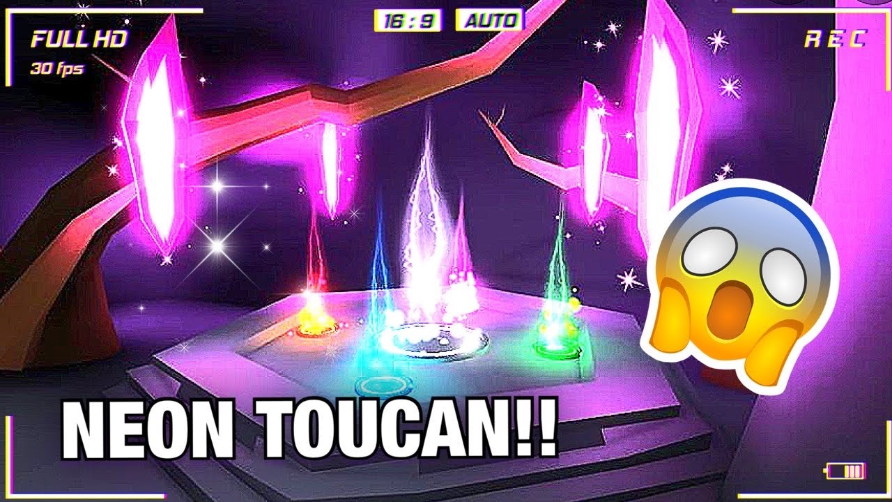 My Friend Makes A Neon Toucan - Adopt Me (Satisfying) - YouTube