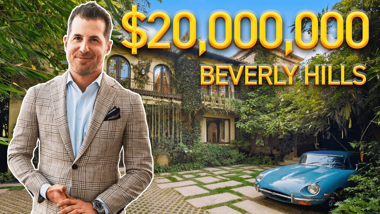 Tour a 20 Million Dollar Beverly Hills Mansion | Ben Belack @ The ...