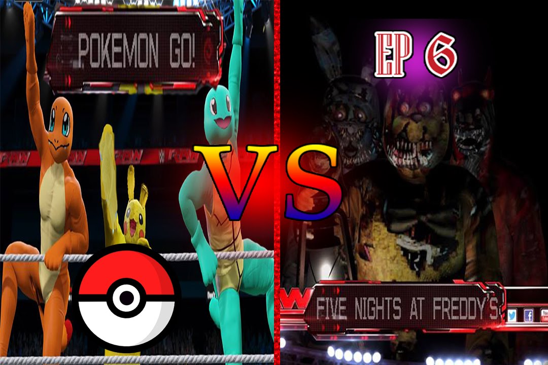 Pokemon Vs FNAF Battle - YouTube