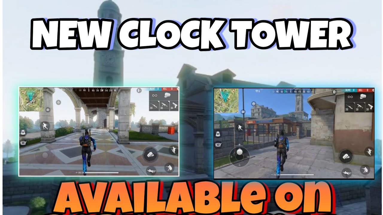 NEW CLOCK TOWER MAP AVAILABLE ON BERMUDA MAP // FREE FIRE MAX ...