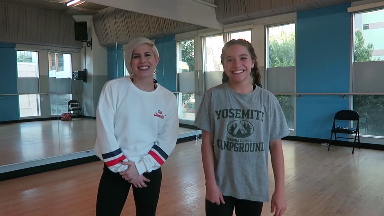 Rumer Noel and Mackenzie Ziegler Dancing That's What I Like Tutorial ...