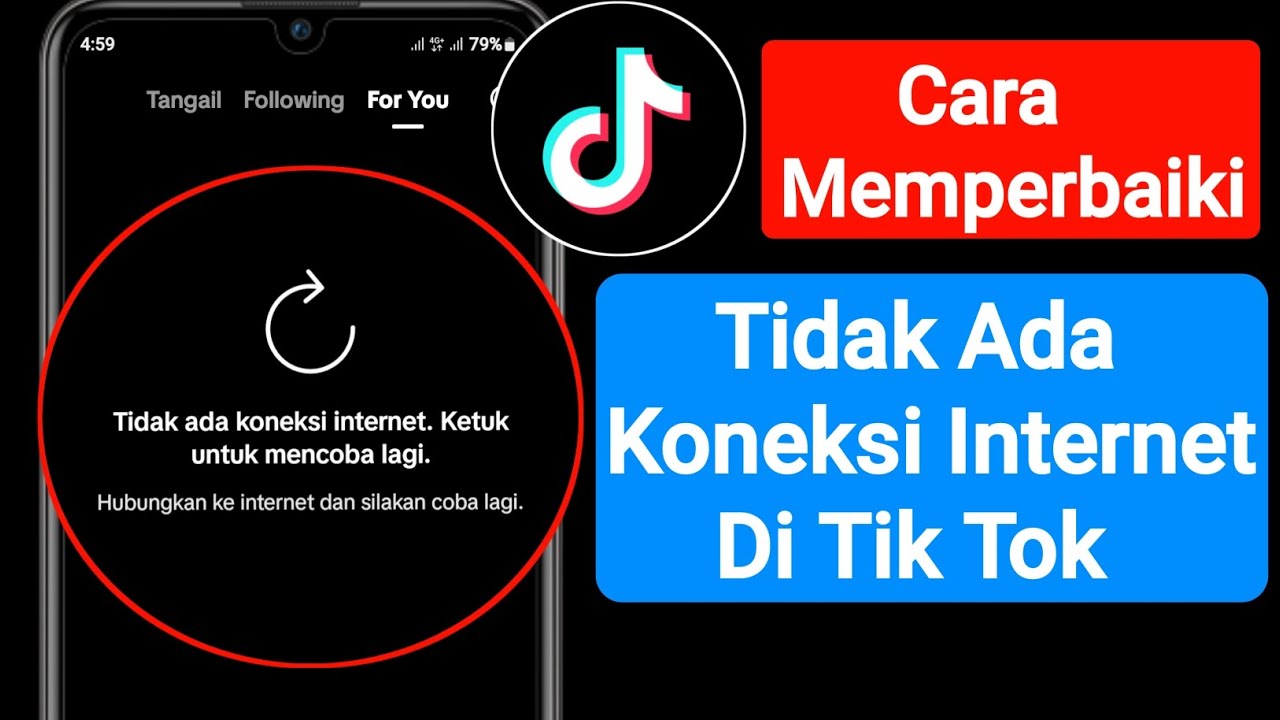 Cara Memperbaiki Tidak Ada Koneksi Internet Di Tik Tok 2023|Cara ...