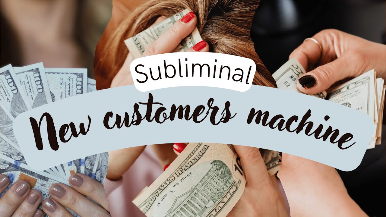 NEW CUSTOMERS MACHINE (subliminal to gain more sales, customers generator, have more Etsy sales ...