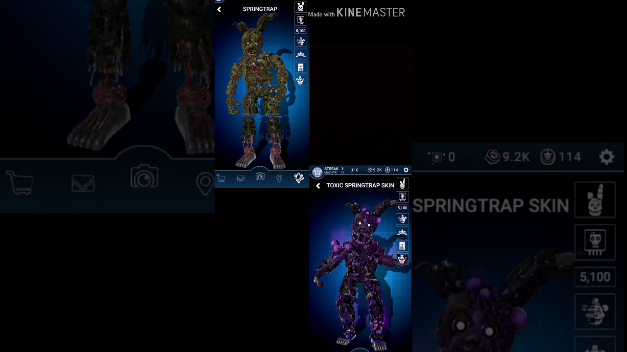 Springtrap FNaF AR Voice Lines - YouTube