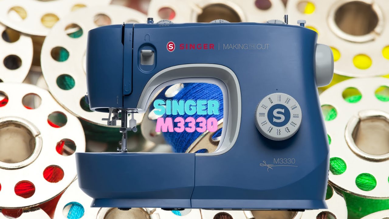 Jak nawijać nici na szpulkę [Singer M3330] - YouTube