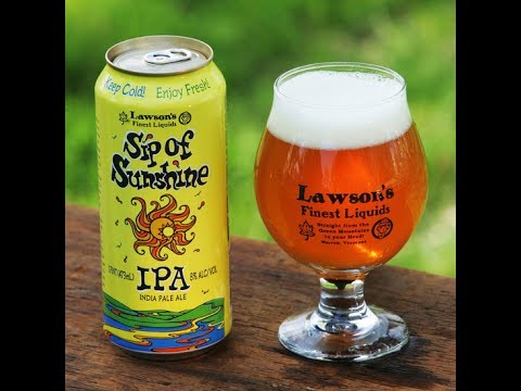 Beer Review: Sip of sunshine IPA. - YouTube