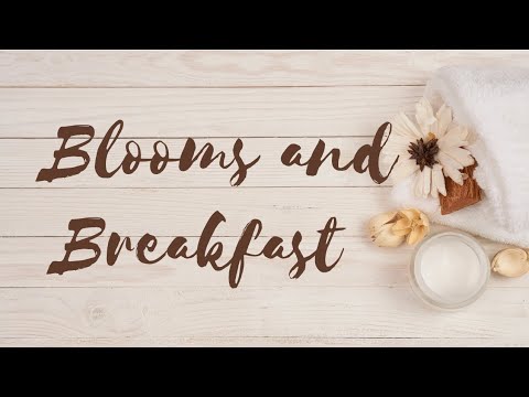 Blooms & Breakfast: A Vintage Garden Tour | my #bosilunlife - YouTube
