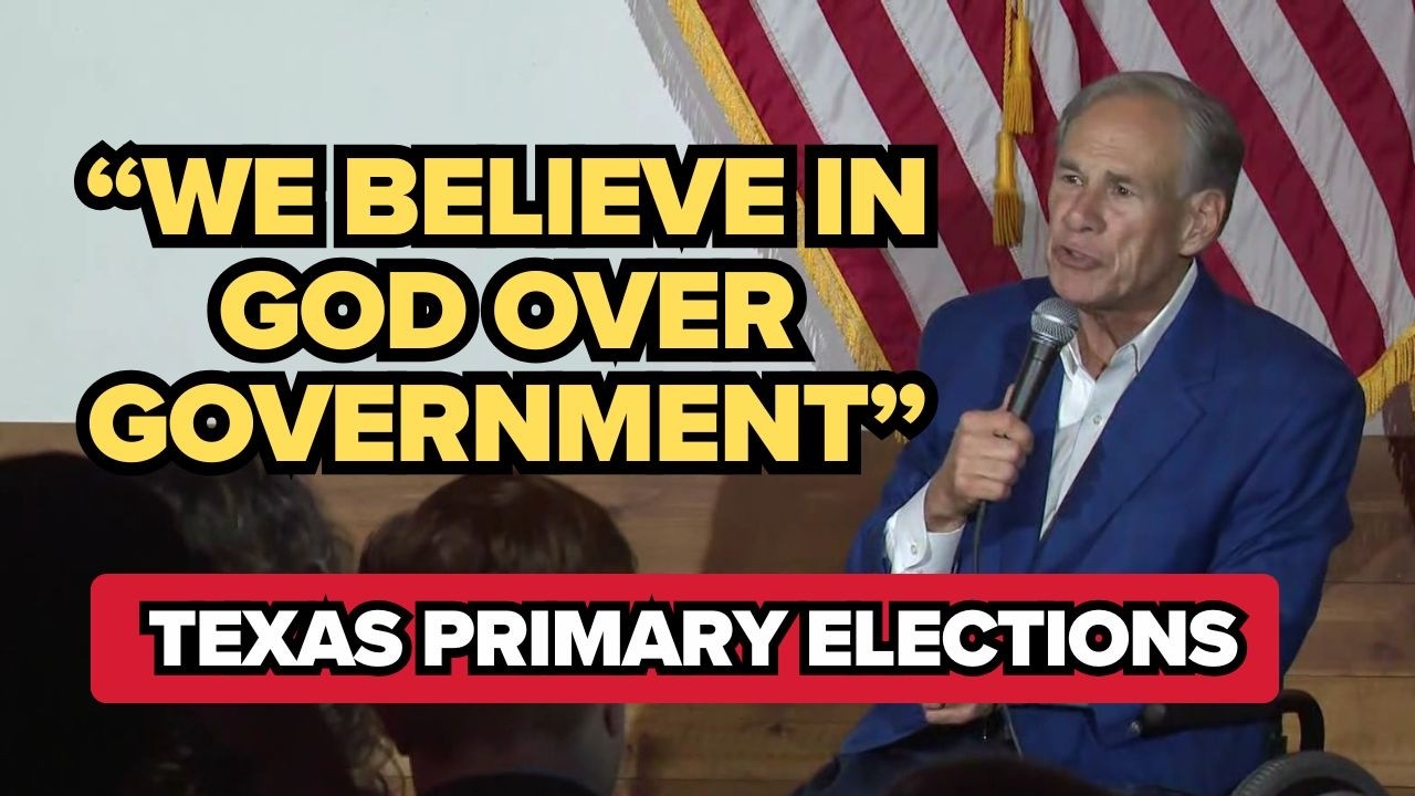 'We believe in God over government,' Greg Abbott speaks after Texas ...