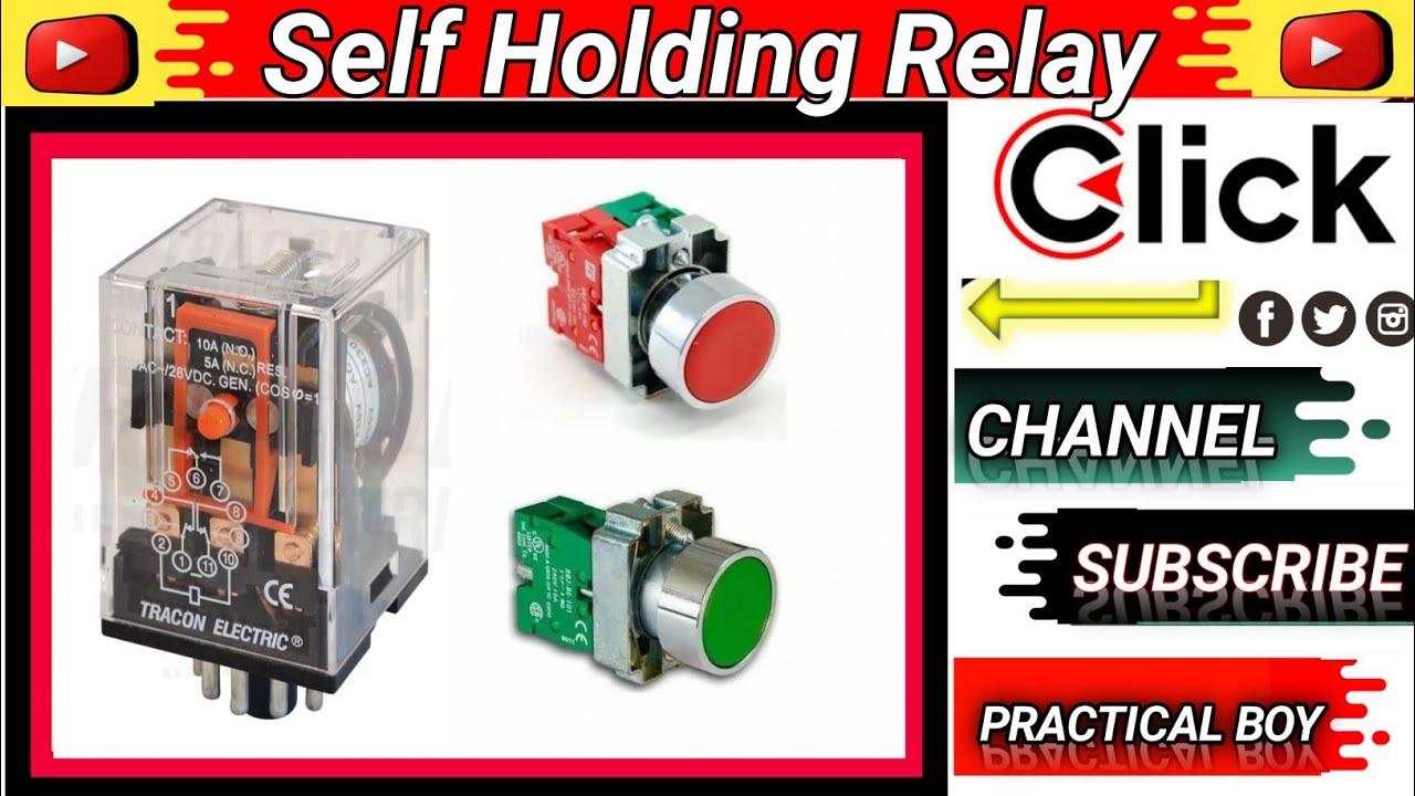 Self Holding Relay - YouTube